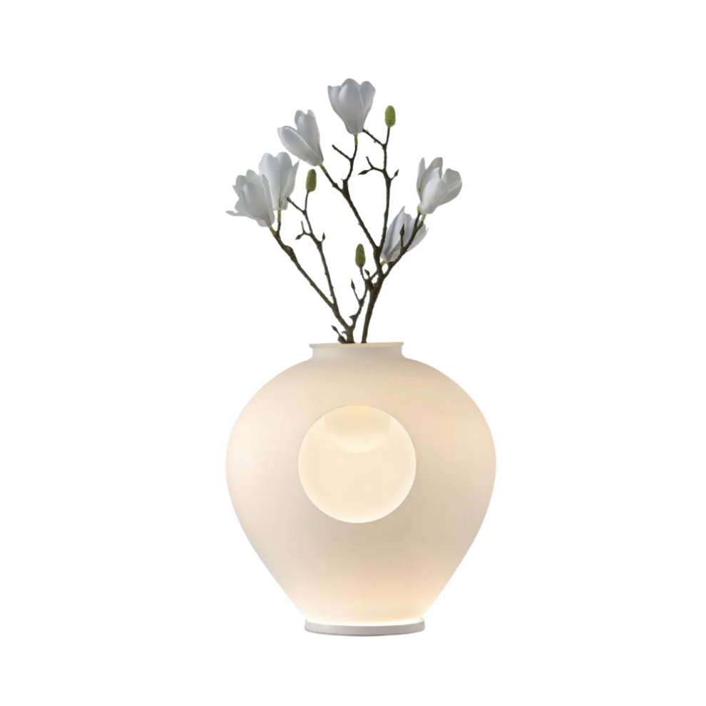 Bloom Vase Table Lamp for Bedroom - Nature-Inspired Design – Prakash Lights